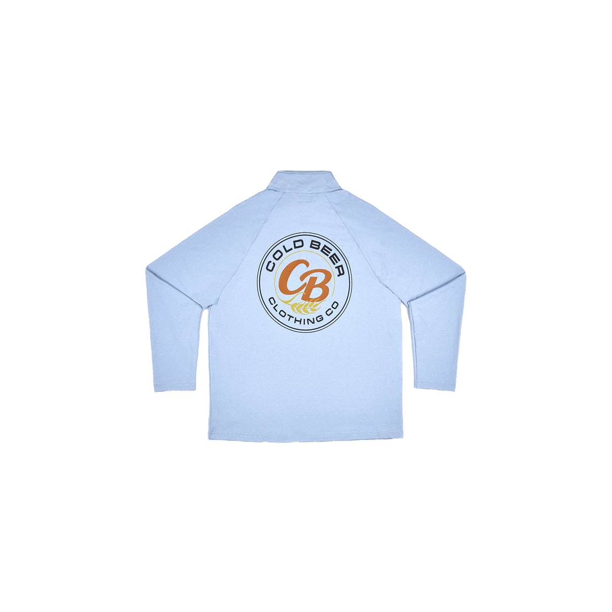 Light Blue Performance Quarter Zip | Cold Beer Clothing Co. – Cold Beer ...